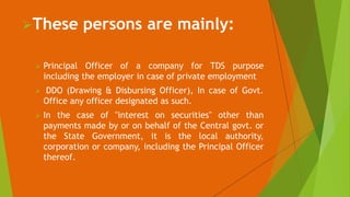 Overview of TDS | PPTX