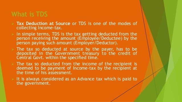 Overview of TDS