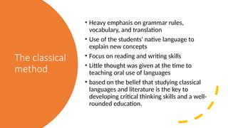 Overview of teaching methods and approaches .pptx