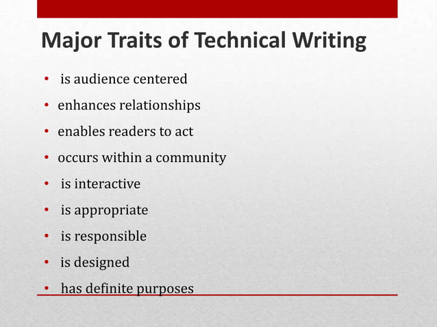 Overview of technical & scientific writing a2011 | PPT