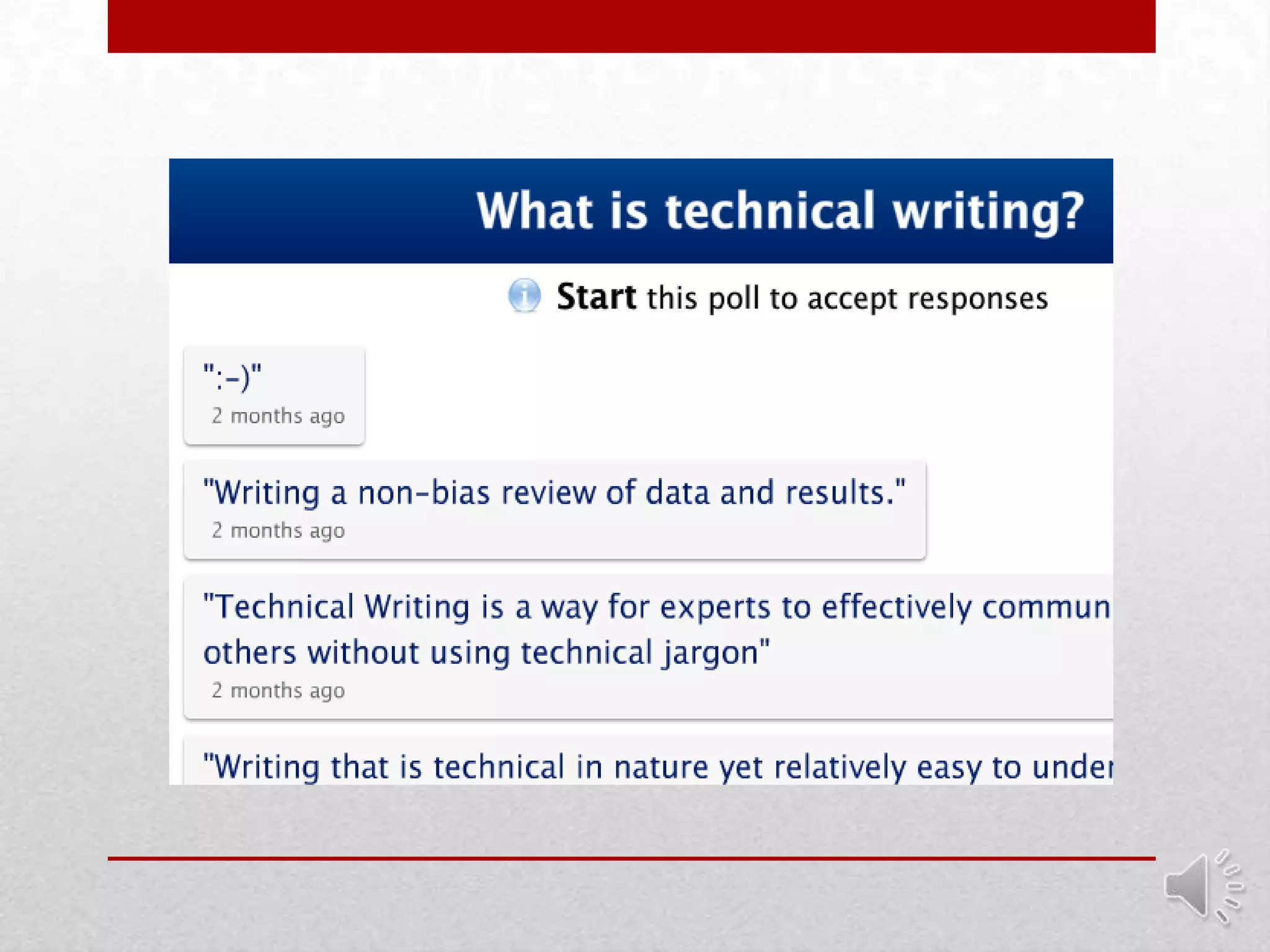 Overview of technical & scientific writing with narration | PPTX