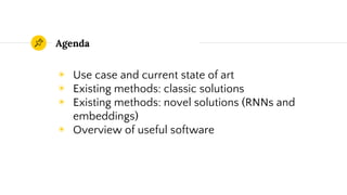 Overview of text classification approaches algorithms & software v lyubinets dataconf 21 04 18 | PPT