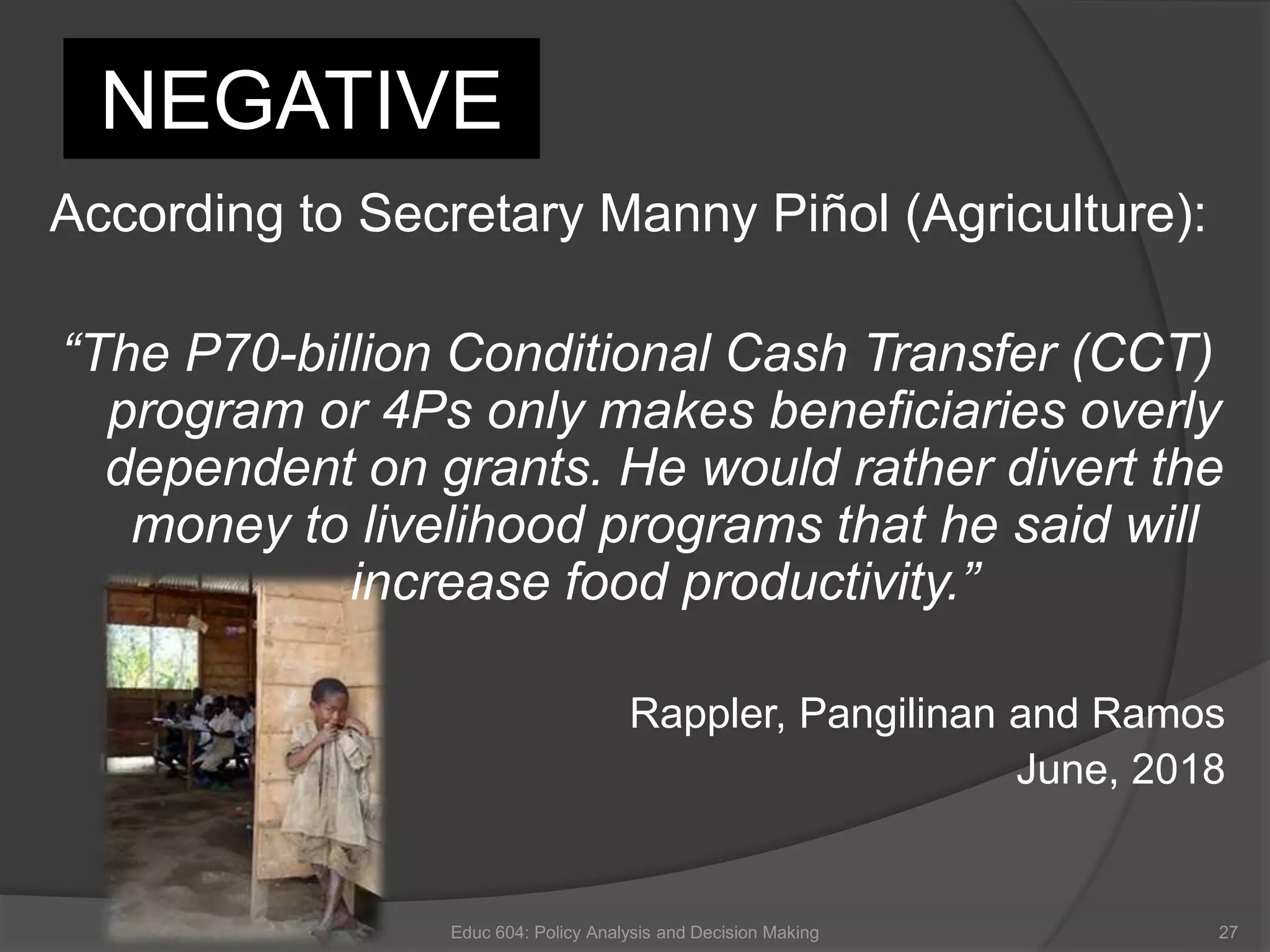 Pantawid Pamilyang Pilipino Program Law (RA 11310) | PPTX