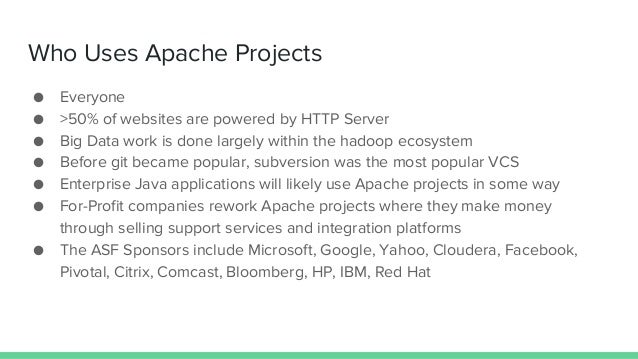 Apache Software Foundation Top Level Project - randomkindl