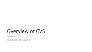 Overview of the Cardiovascular System.pptx