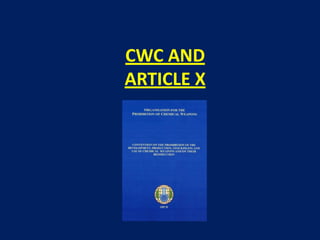 Overview_of_the_Chemical Weapon Convention | PPT