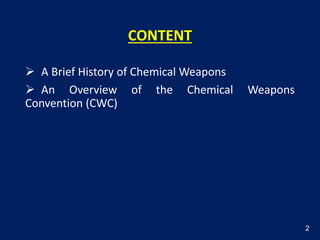 Overview_of_the_Chemical Weapon Convention | PPT