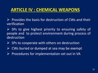 Overview_of_the_Chemical Weapon Convention | PPT