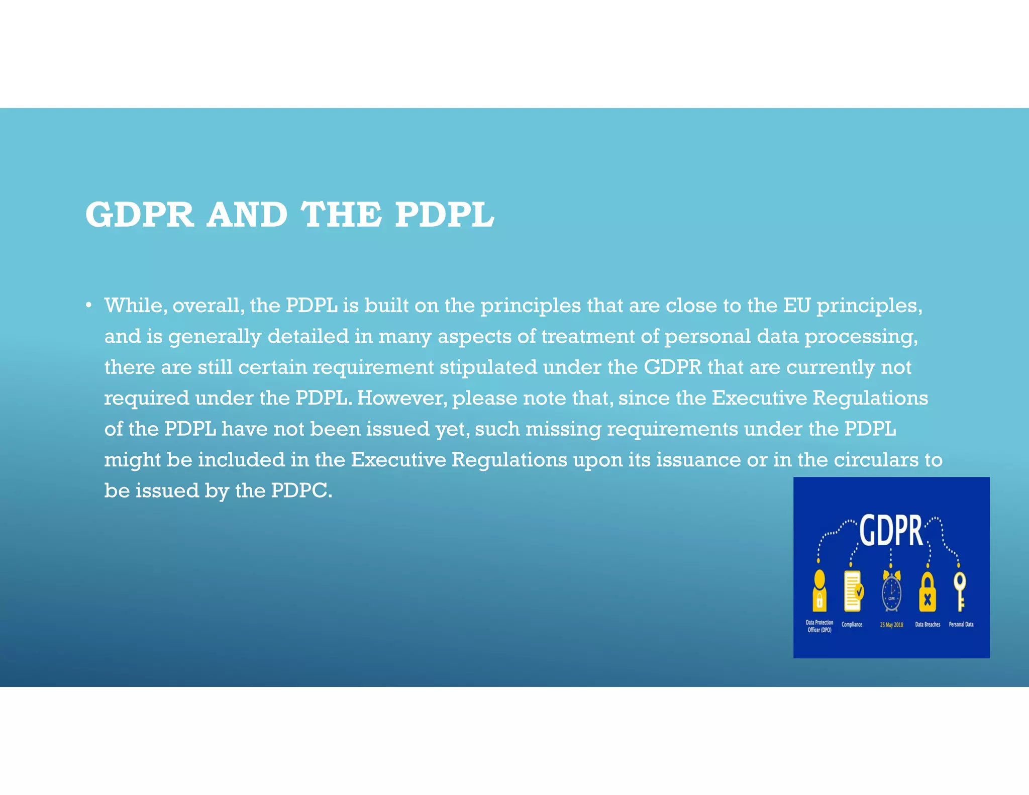 Overview of the Egyptian Personal Data Protection Law | PDF