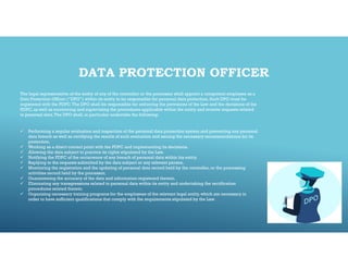 Overview of the Egyptian Personal Data Protection Law | PDF