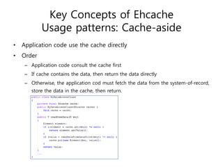 Overview of the ehcache | PPT