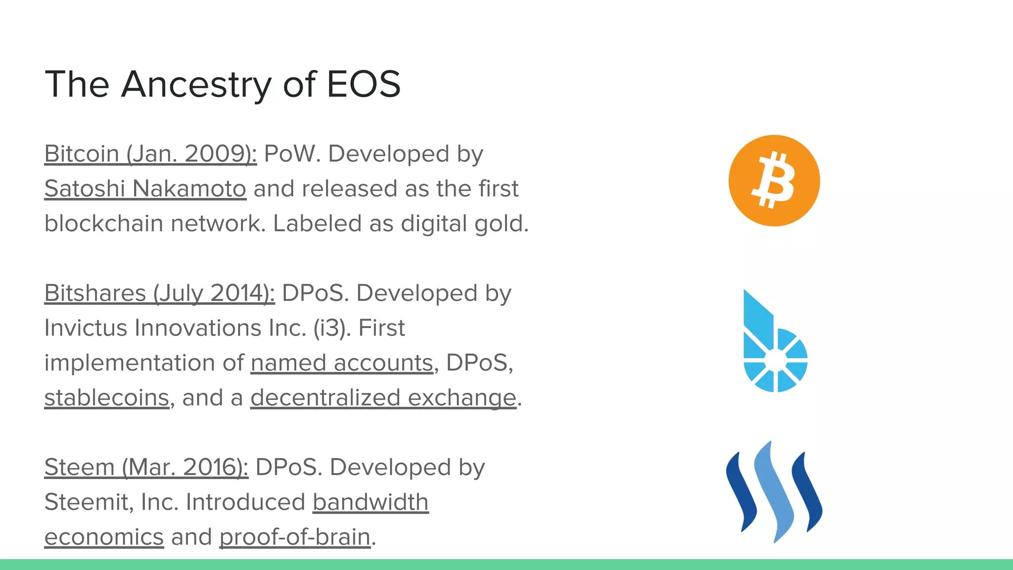 Overview of the EOS Ecosystem | PPT