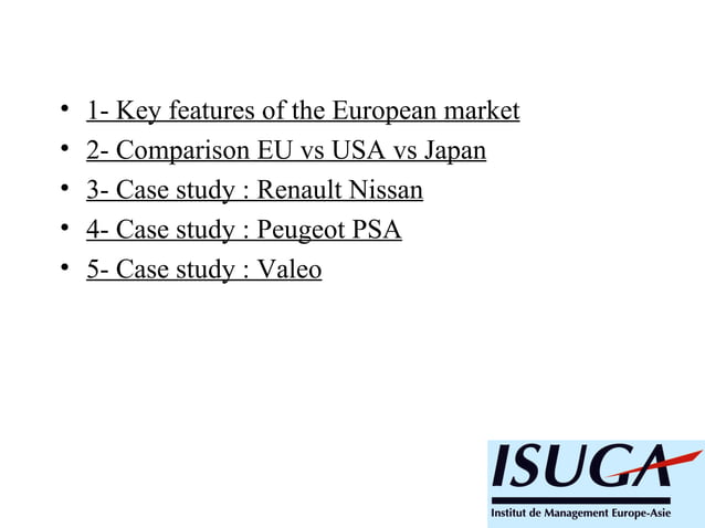 Overview Of The European Automotive Industry | PPT