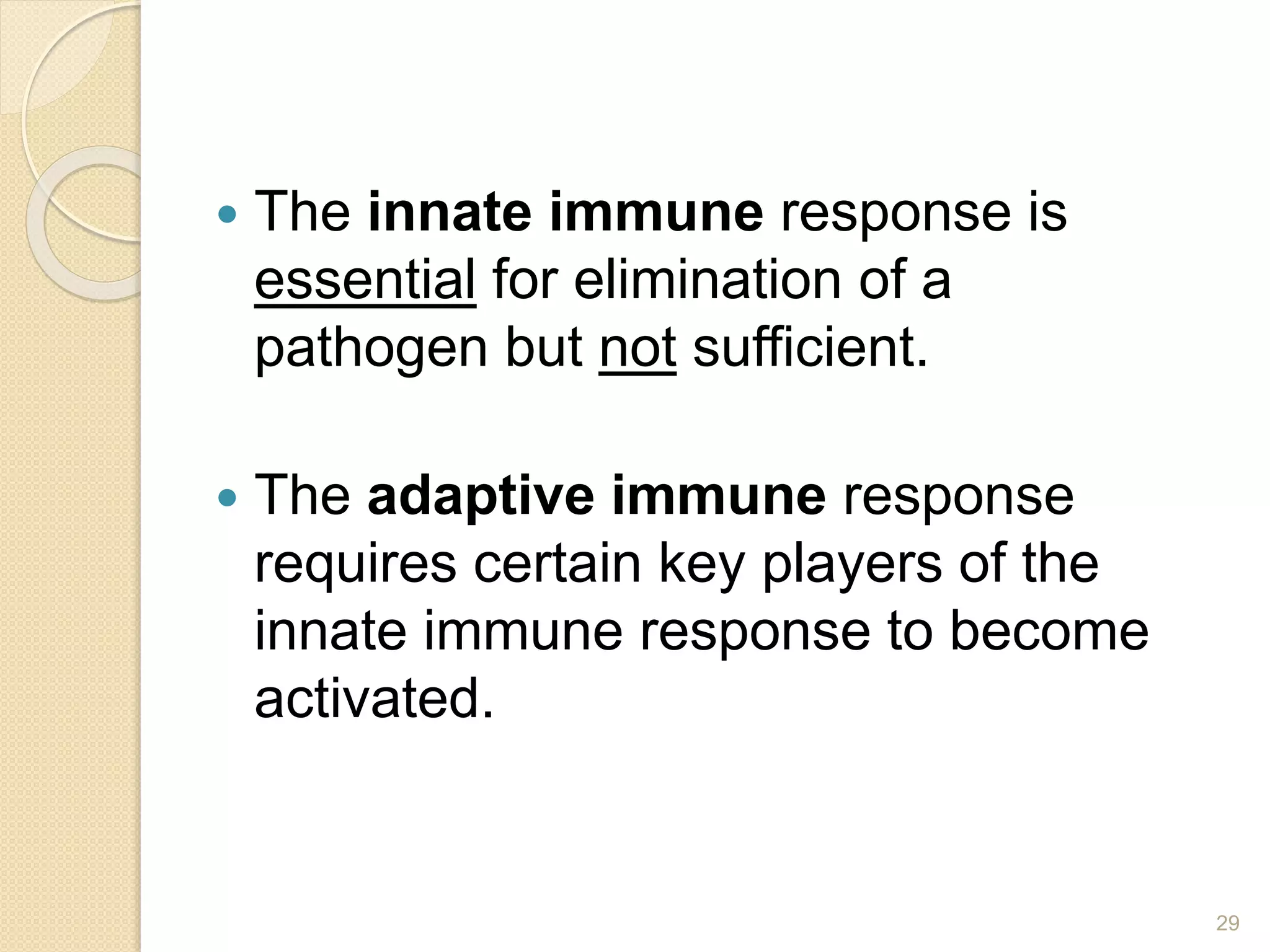 Overview of the immune system | PPTX | Infectious Diseases | Diseases ...