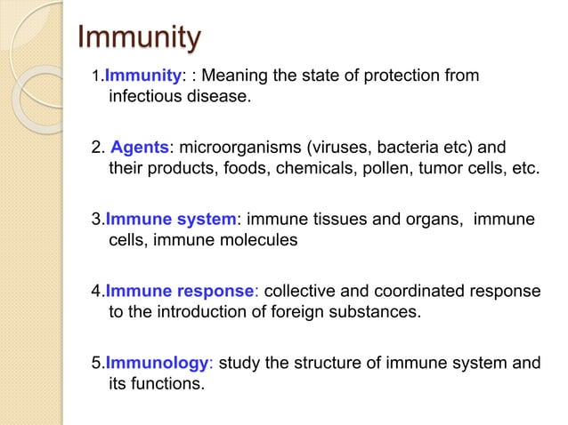 Overview of the immune system | PPTX | Infectious Diseases | Diseases ...