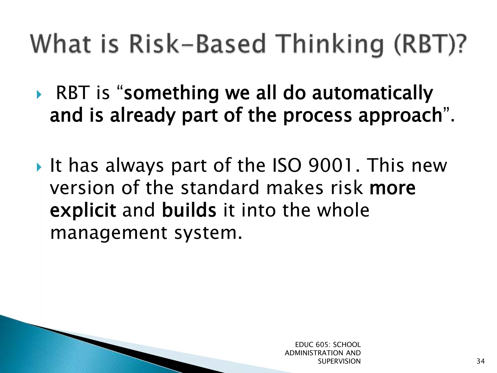 Overview of the iso 9001:2015 | PPTX