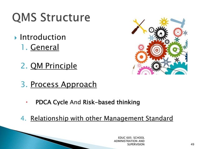 Overview of the iso 9001:2015 | PPTX