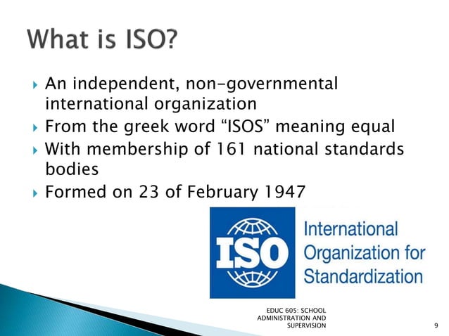 Overview of the iso 9001:2015 | PPTX