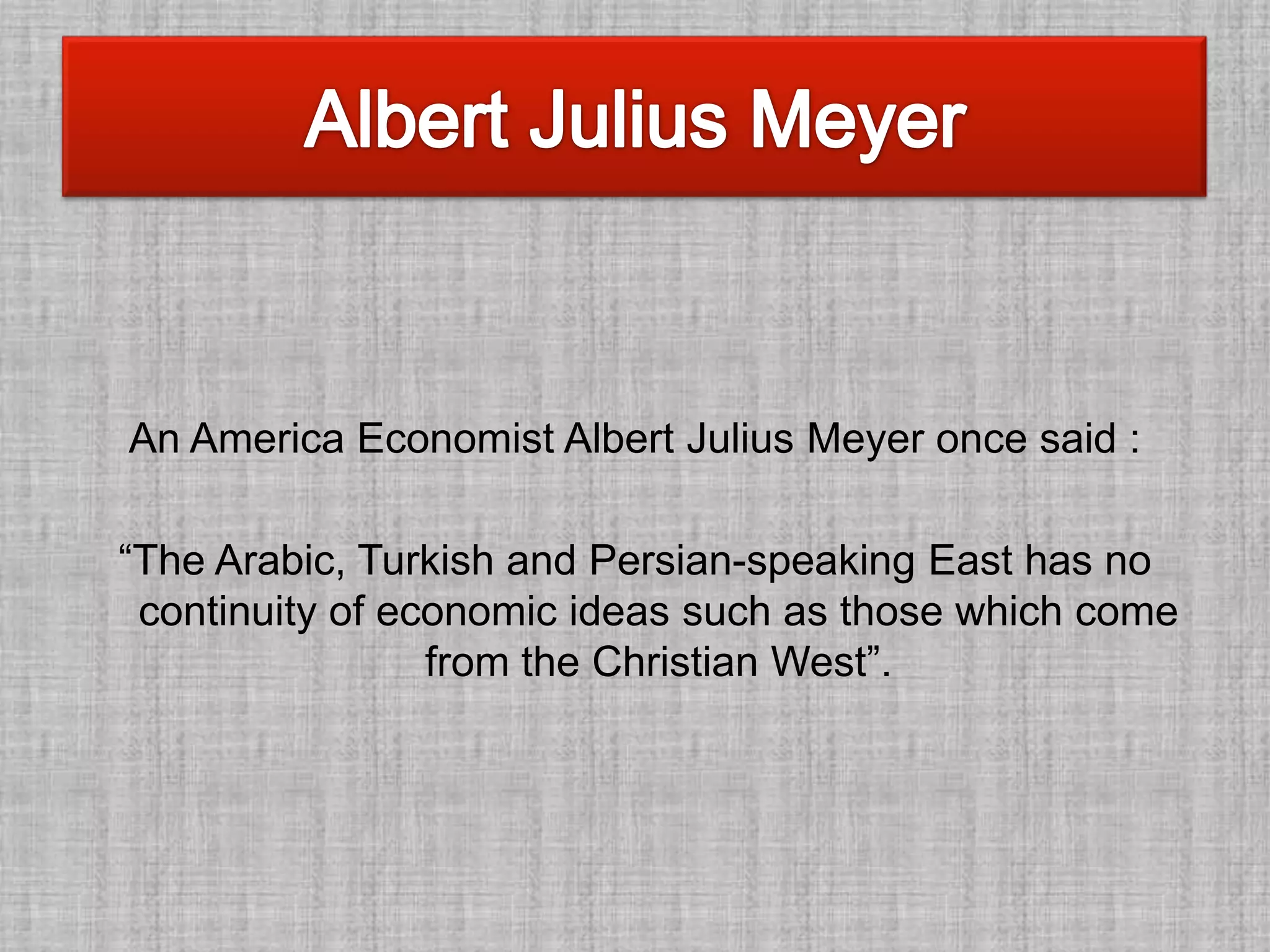 Over view of the muslims contribution in economics | PPTX