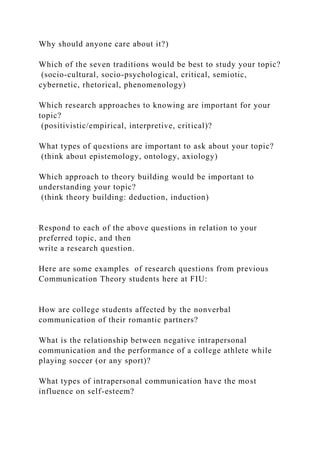 OVERVIEW OF THE PAPERIn this Gordon Rule Writing course, you.docx