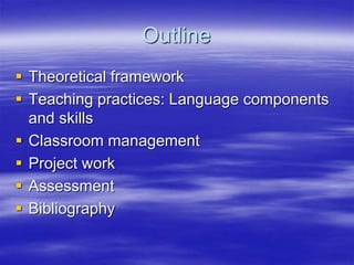 Overview of the pedagogical guidelines | PPT