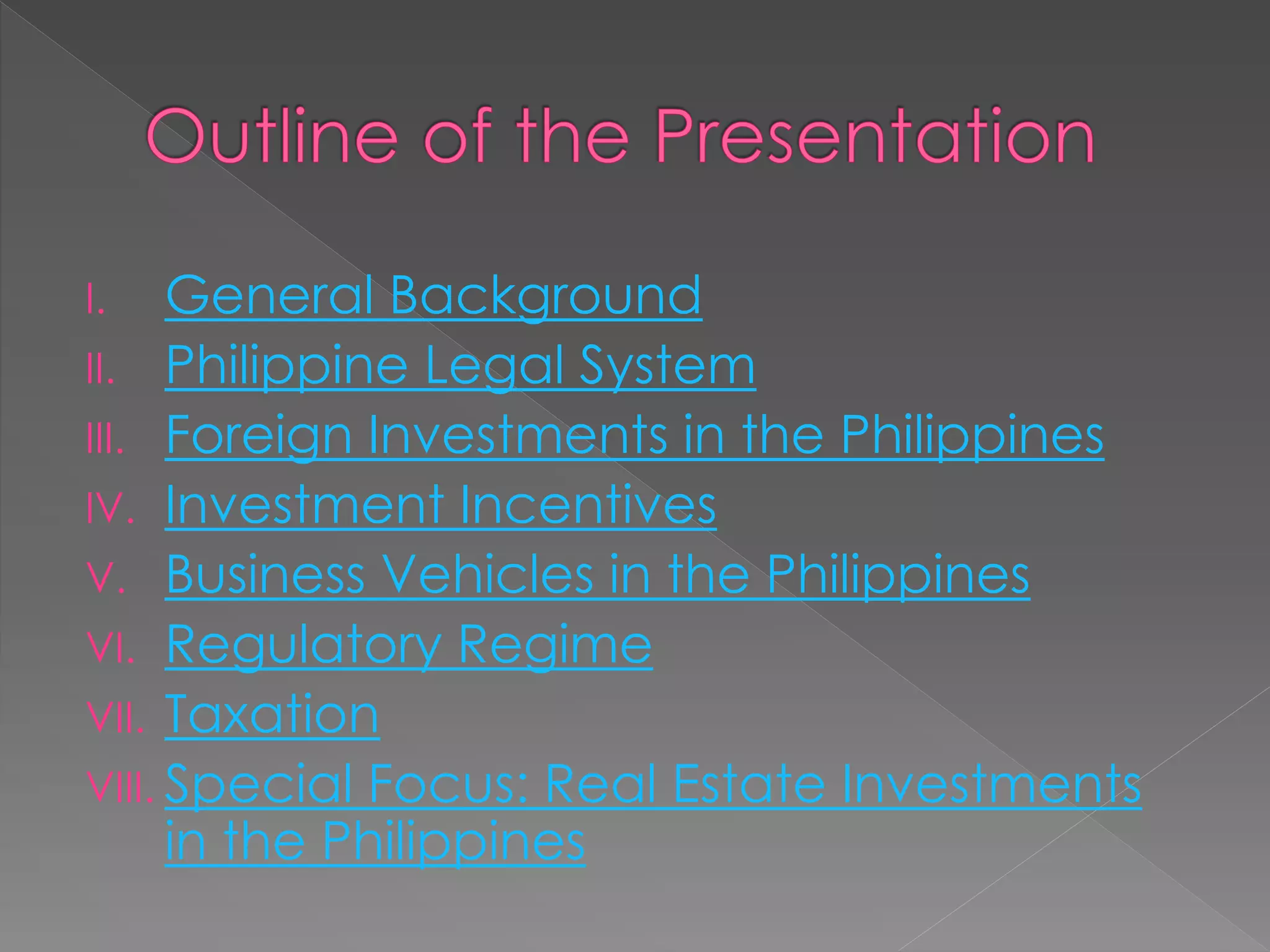 Overview of the Philippine Legal System | PPTX