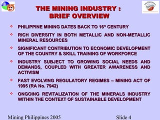 Overview of the phil minerals potential | PPT