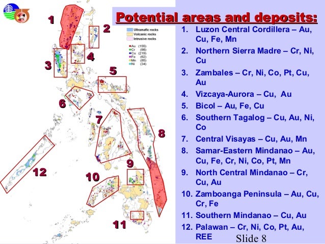 Overview of the phil minerals potential
