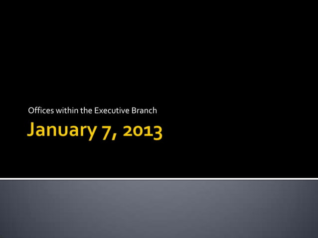 Executive Cabinet | PPT