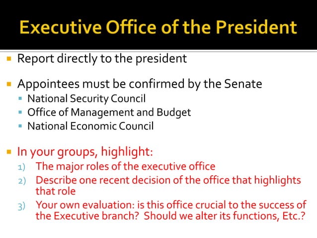 Executive Cabinet | PPT