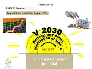 Overview of the space programme in namibia by Dr Eino Mvula | PPT