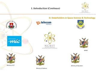 Overview of the space programme in namibia by Dr Eino Mvula | PPT