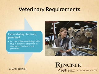 Overview of the Veterinary Feed Directive | PPTX