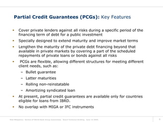 Overview Of The World Bank Guarantee Program | PDF | Business Banking ...