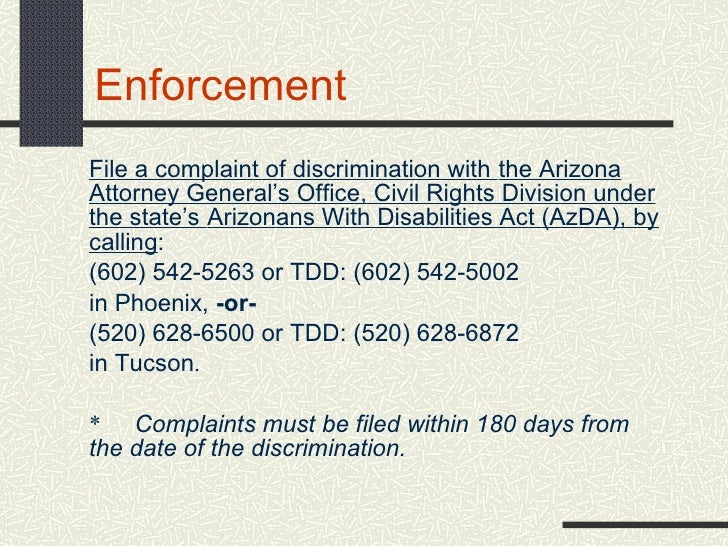 Overview Of Titles II and III of the ADA
