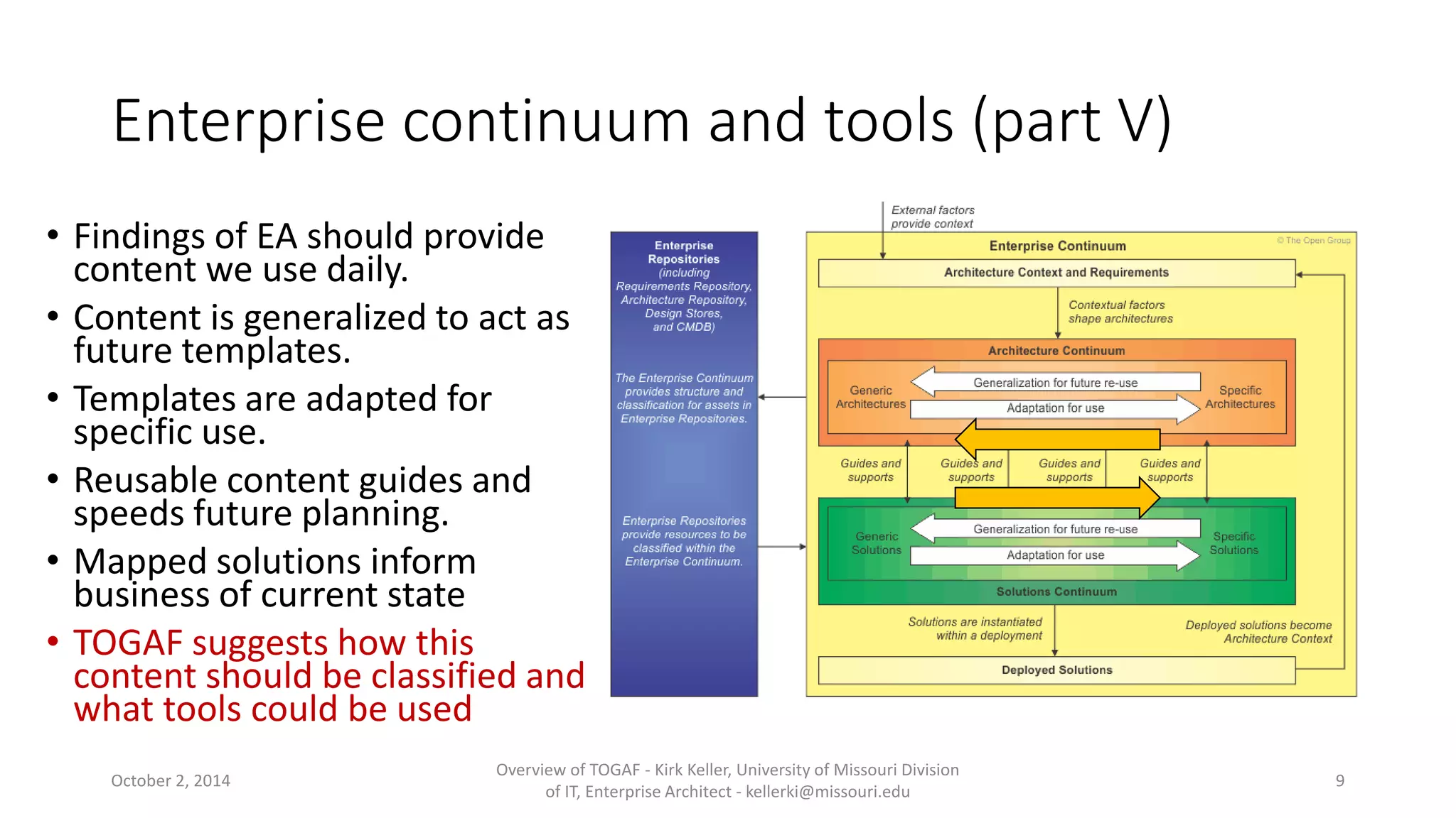 Overview of togaf | PPTX