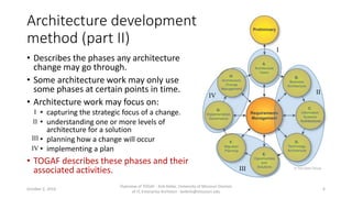 Overview of togaf | PPTX