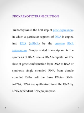Transcription Definition
