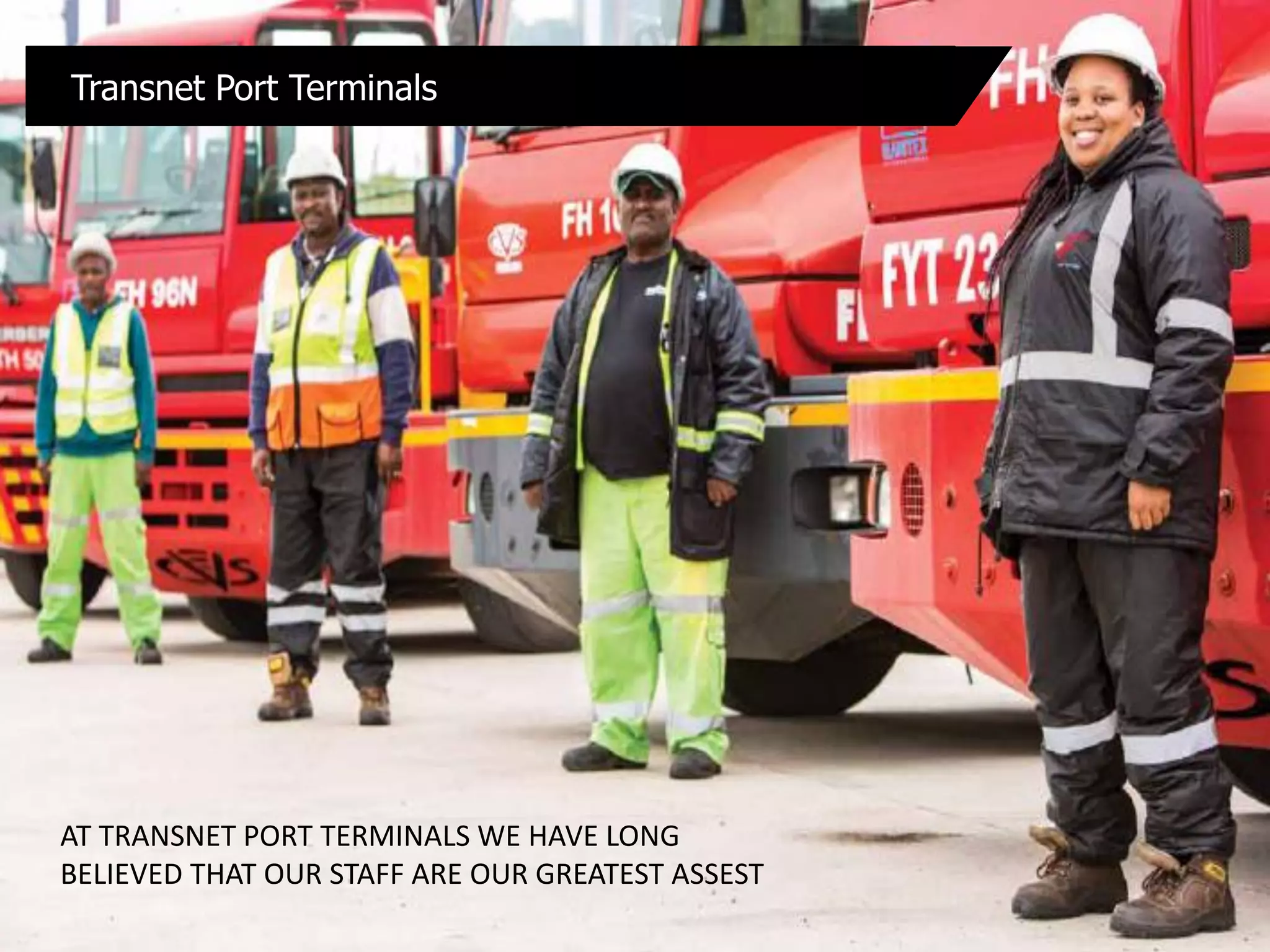 Overview of transnet port terminals | PDF