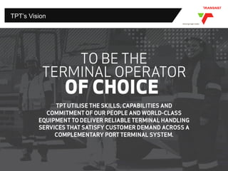 Overview of transnet port terminals | PDF
