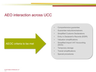 Union Customs Code - Overview of key changes to EU customs rules | PPT