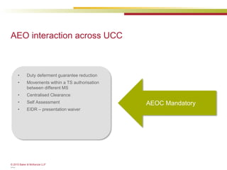 Union Customs Code - Overview of key changes to EU customs rules | PPT
