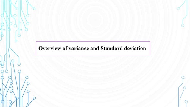 Overview of variance and Standard deviation.pptx