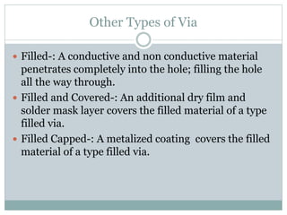Overview of vias | PPTX | Computer Peripherals | Computing