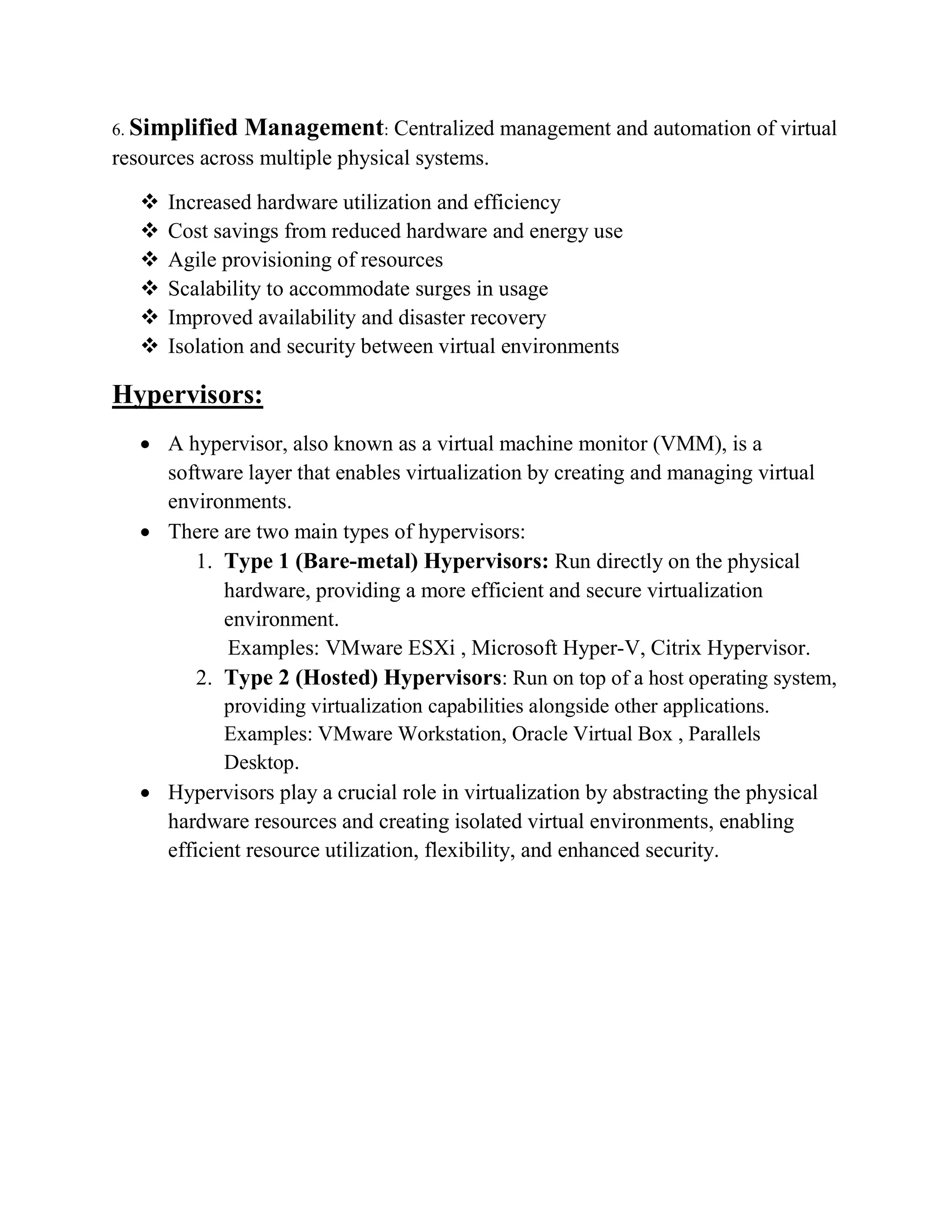 Overview Of Virtualization Concept Of Virtualization Pdf