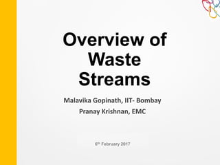 Overview of waste streams | PDF