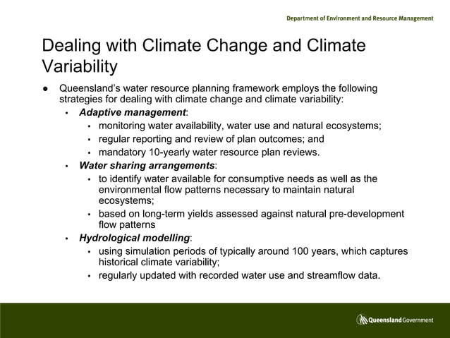 Overview of water panning in queensland, kaylene power | PDF | Water ...