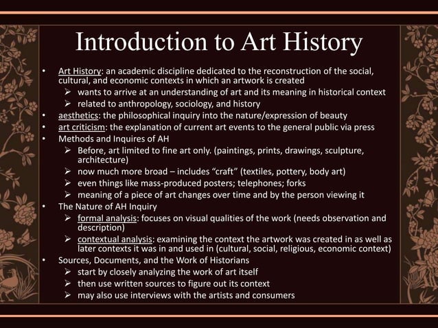 Overview of Western Art and Non Western Art Part 1 | PPTX | Arts and ...