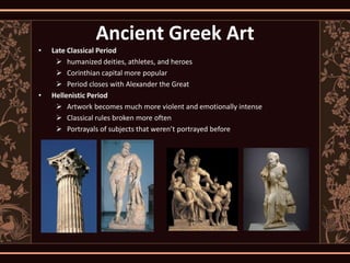 Overview of Western Art and Non Western Art Part 1 | PPTX