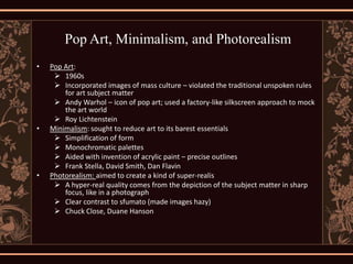 Overview of Western Art and Non Western Art Part 3 | PPT